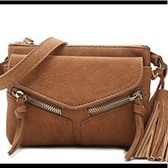 Violet Ray | Bags | Violet Ray Leanna Mini Crossbody In Brown Nwt ...